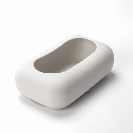 Foldable Creative Desktop Silicone Tissue Box Square Silicone Packaging ...