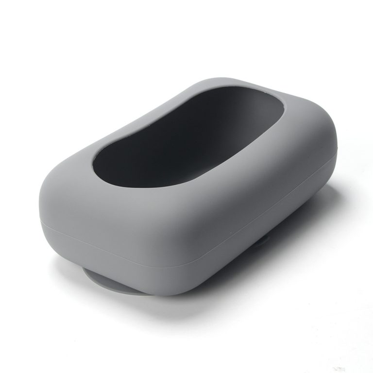 Foldable Creative Desktop Silicone Tissue Box Square Silicone Packaging ...