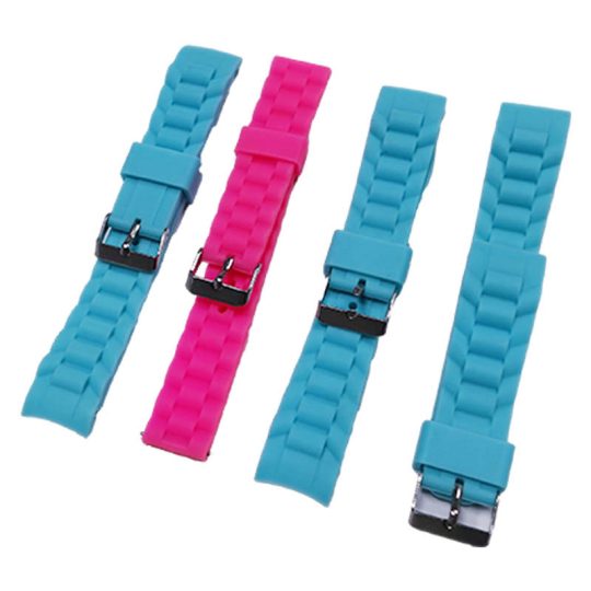 Silicone Watch Straps Quick Release Soft Rubber Replacement Watch Bands Multiple Colors - OECO